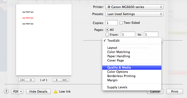 how do I print in black without using my color ink... - Canon Community