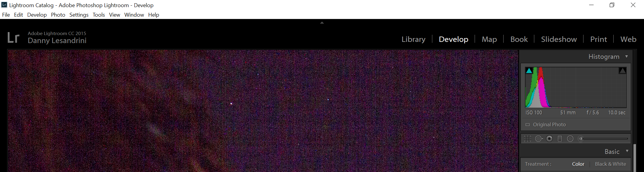 Why is my image grainy at only 100 ISO? - Canon Community