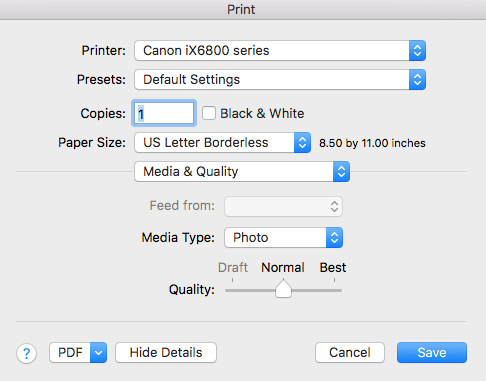 Pixmaix6820 keeps zooming in on images when printi... - Canon Community