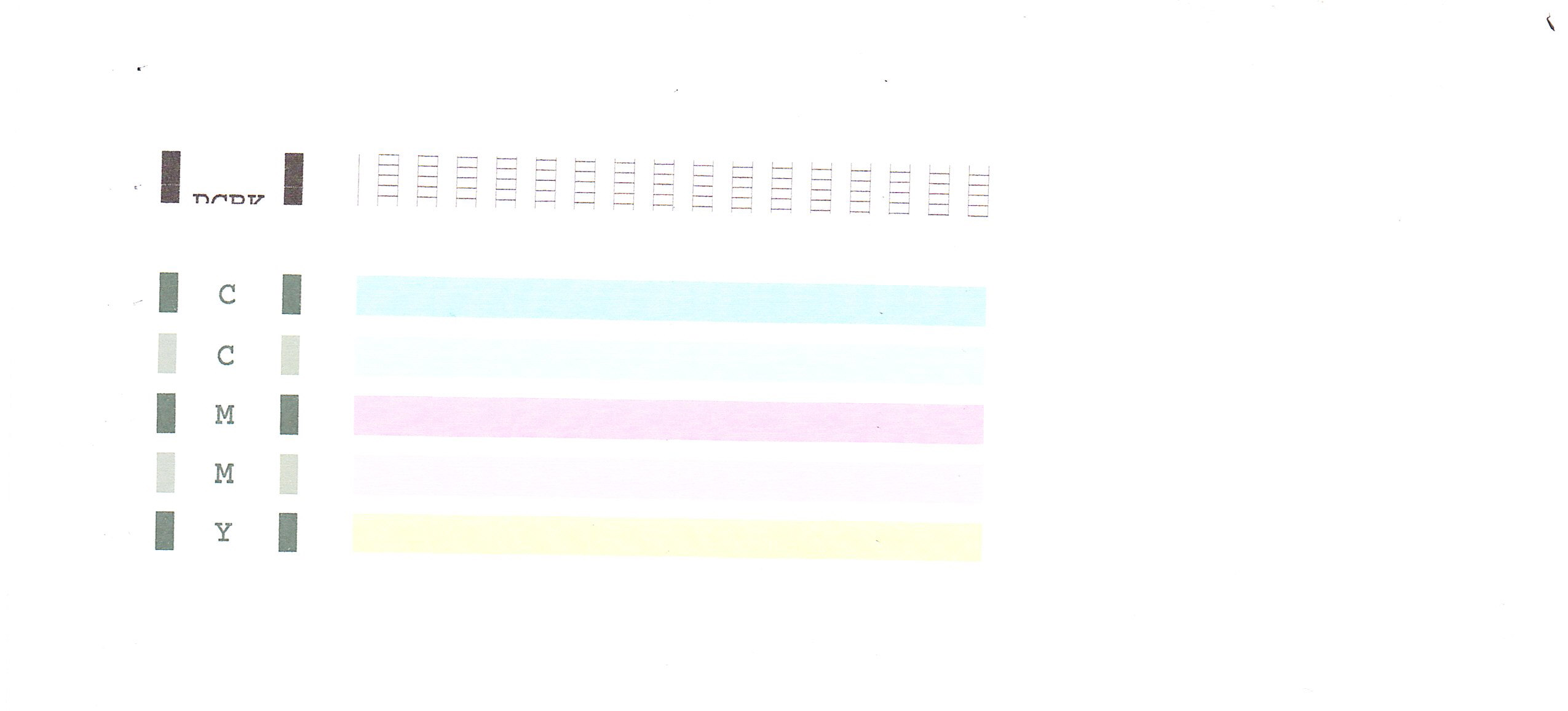 Half-inch horizontal blank lines in all my printou... - Canon Community