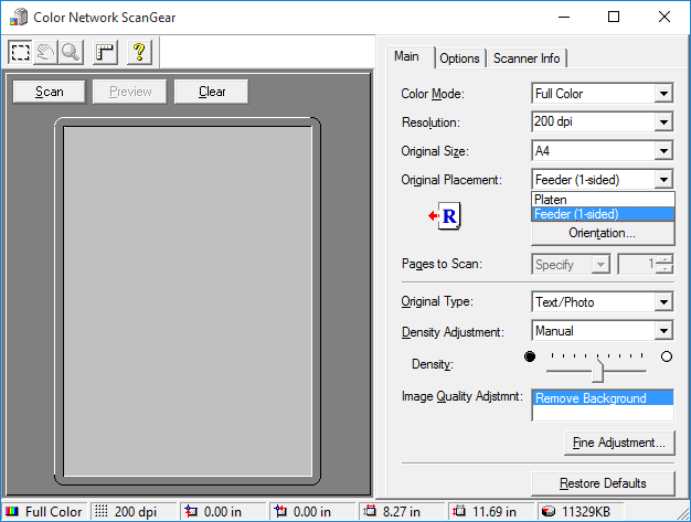 canon image runner 2520 scangear feeder 2 side sca... - Canon Community