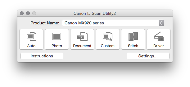 Please make MP Navigator EX work with MX922 - Canon Community