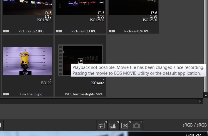 Movie files already on computer Question. - Canon Community