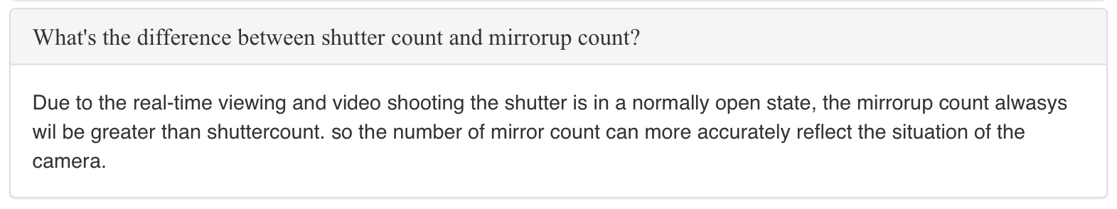 What is the way to check the shutter count on a T7... - Canon Community