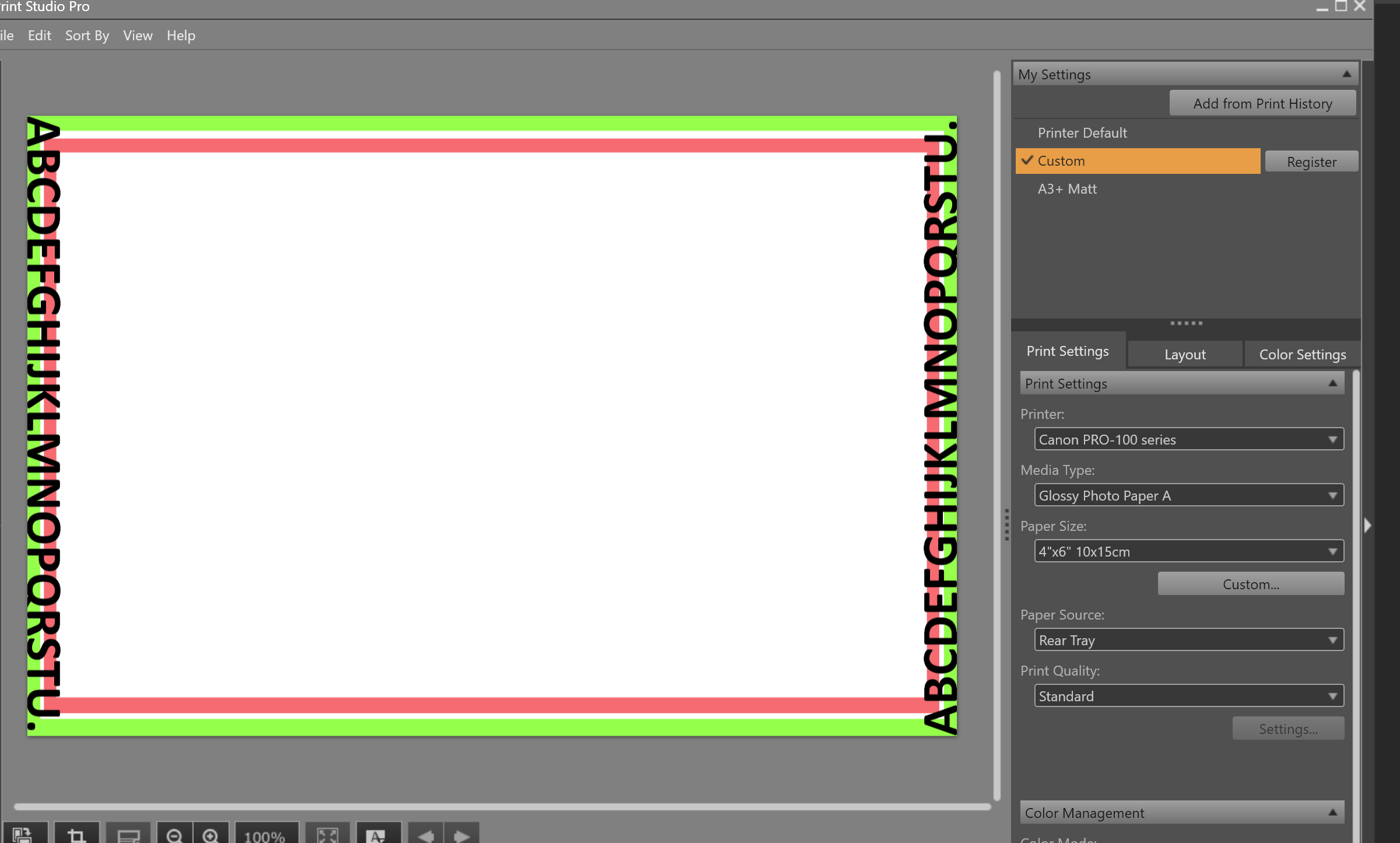 Pixma Pro-100 cuts off the end of the paper - Canon Community