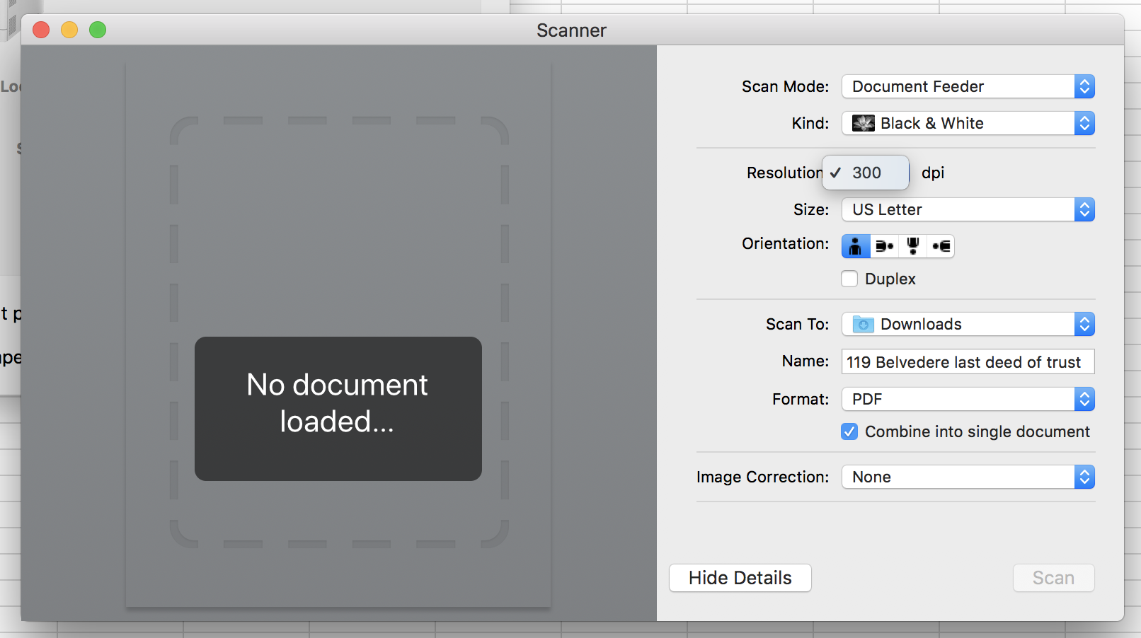 Can't change scan resolution on Canon MF733CDW - Canon Community