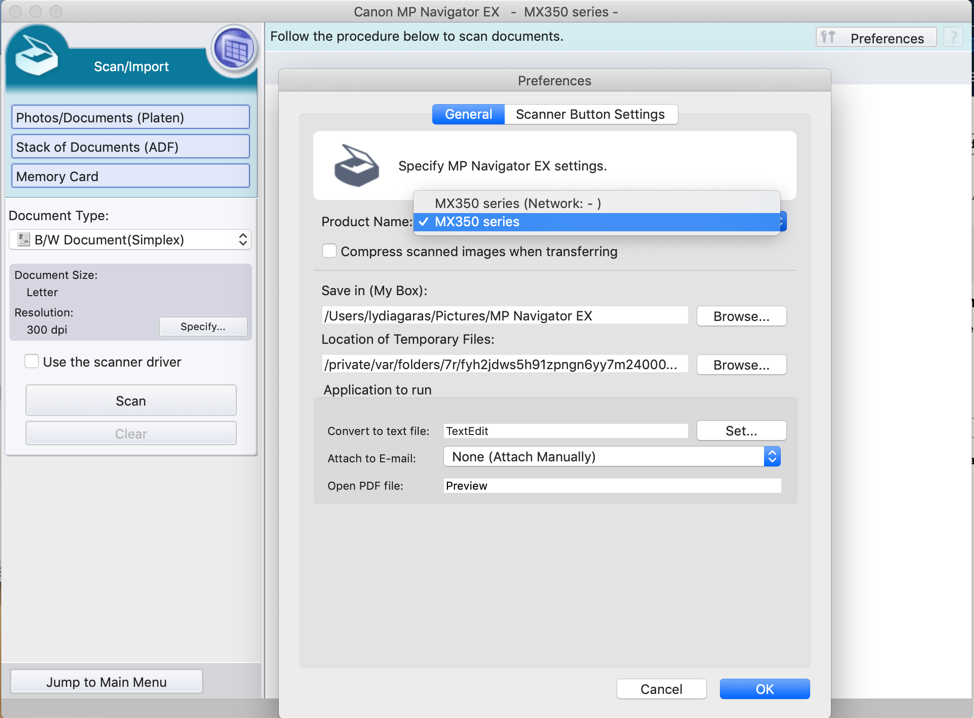 Solved: MP Navigator X and macOS Mojave - Canon Community
