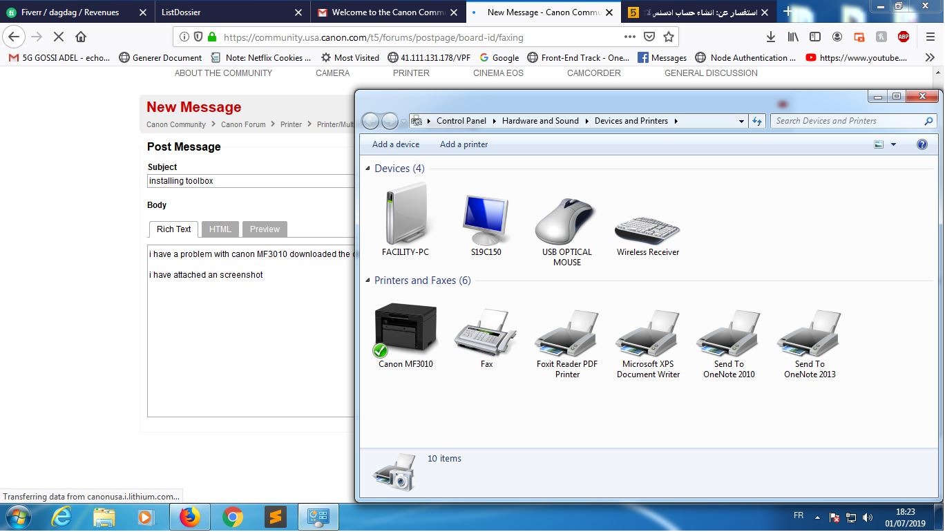 installing toolbox a supported scanner is not inst... - Canon Community
