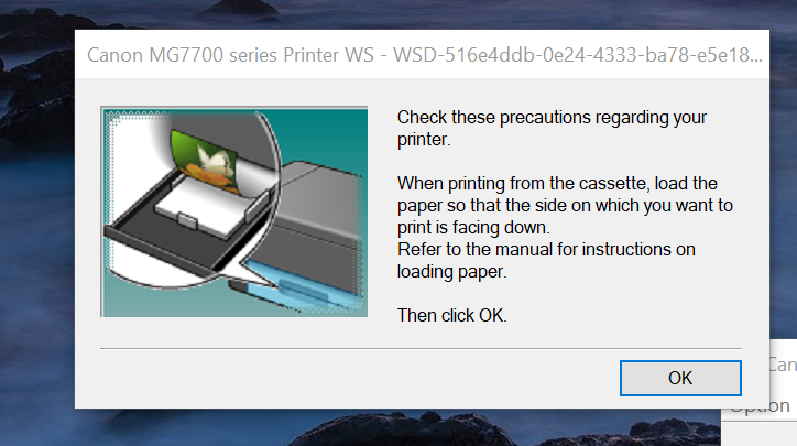 Check these precautions regarding your printer - Canon Community