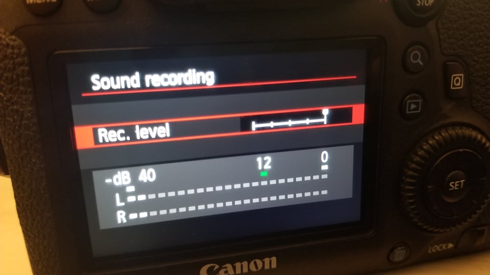 Microphone not working (internal mic) - Canon Community