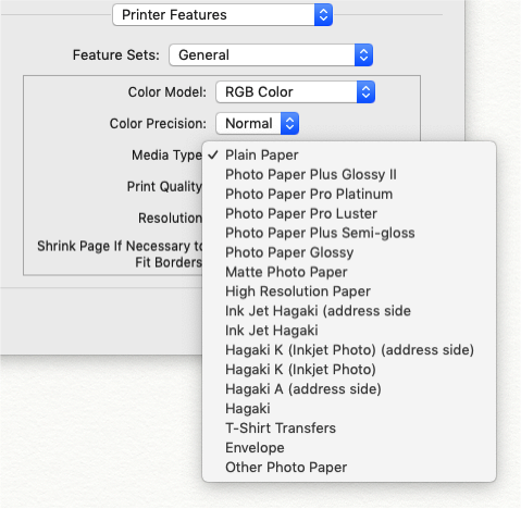 How do paper settings change the color or quality ... - Canon Community