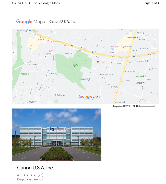 CANON LBP6780DN GOOGLE MAPS PRINT TERRIBLE QUALITY - Canon Community