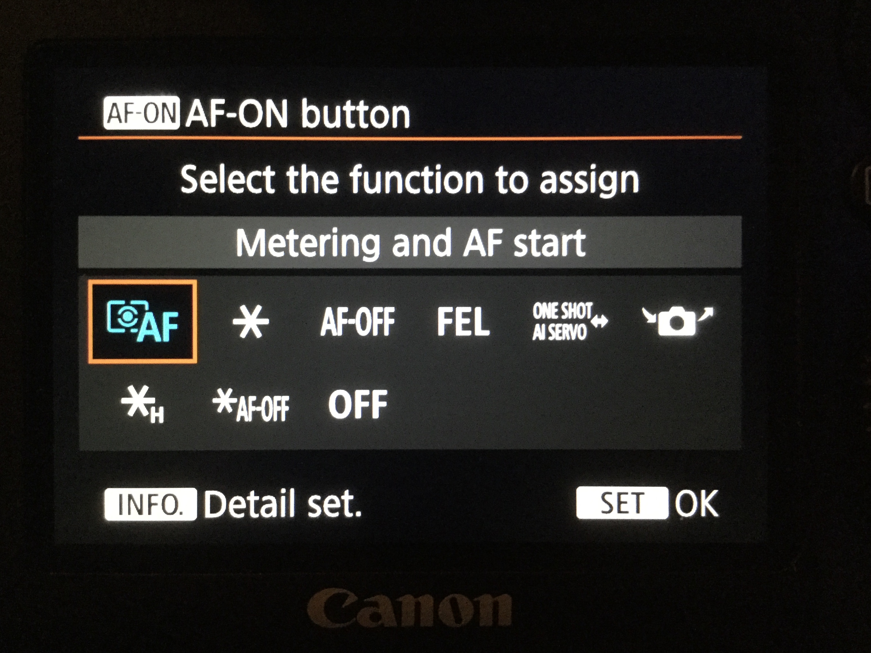 Using BBF to Change AF Modes on 7D Mark II - Canon Community