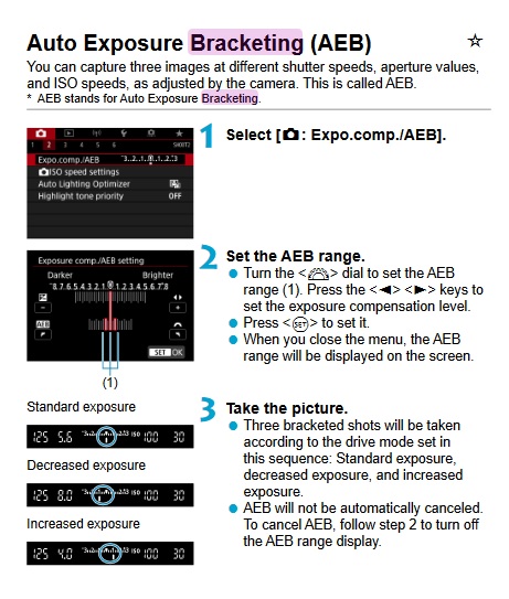 90D Multiple Exposures (NOT combined Frames) - Nee... - Canon Community