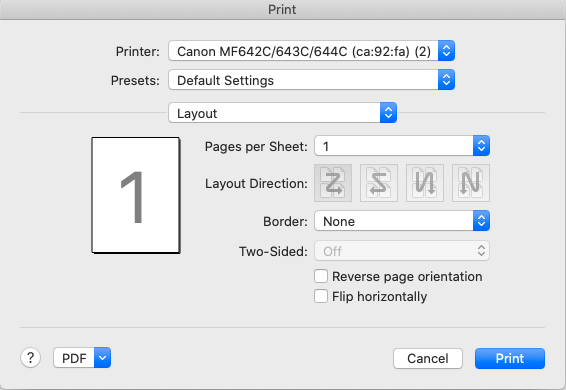 How to stop imageCLASS MF642C from printing double... - Canon Community