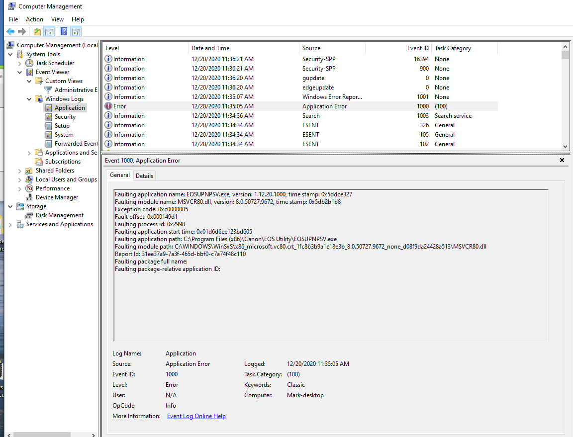 EOS Utility 3 stopped working, crashes on startup ... - Canon Community