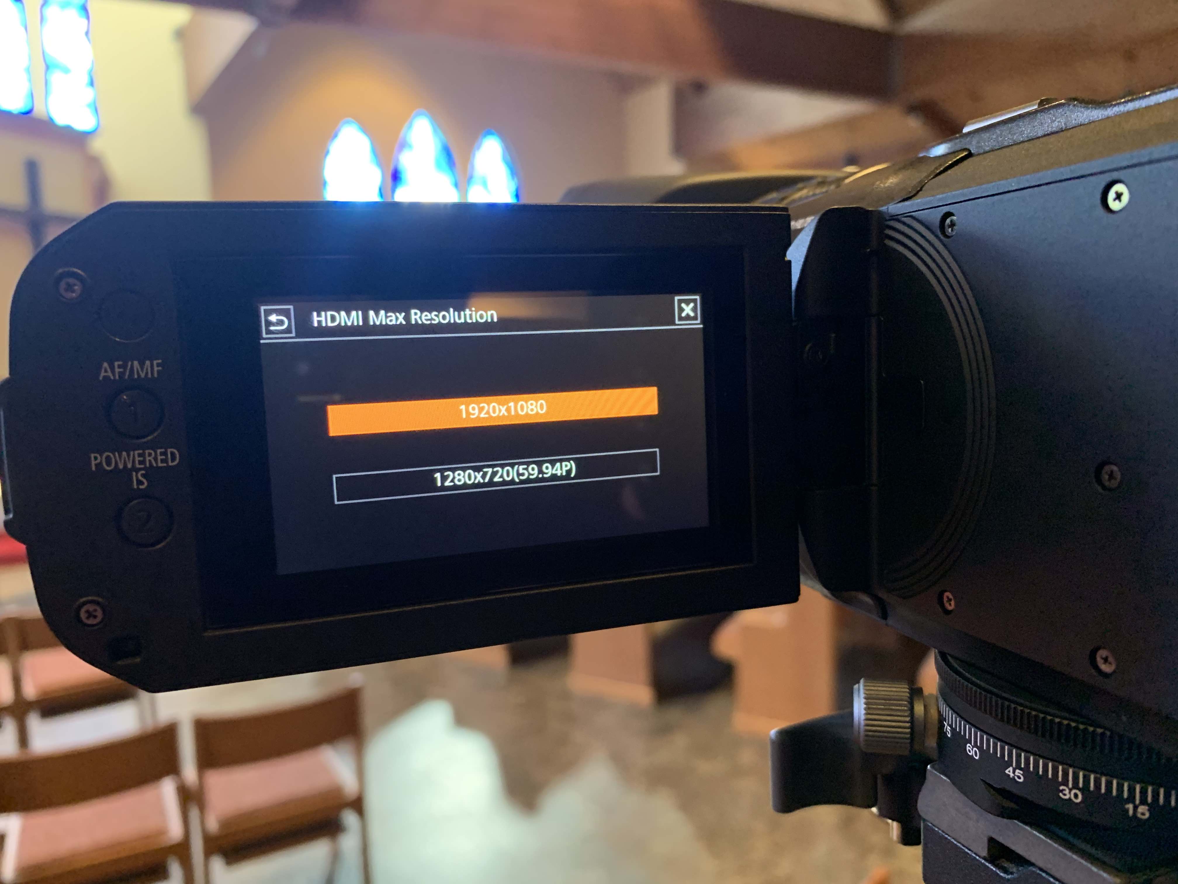 Solved: G60: HDMI Max Resolution? - Canon Community