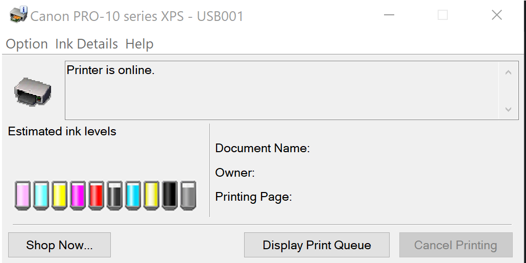 5100 Error on Canon Pro-10 reset? - Canon Community