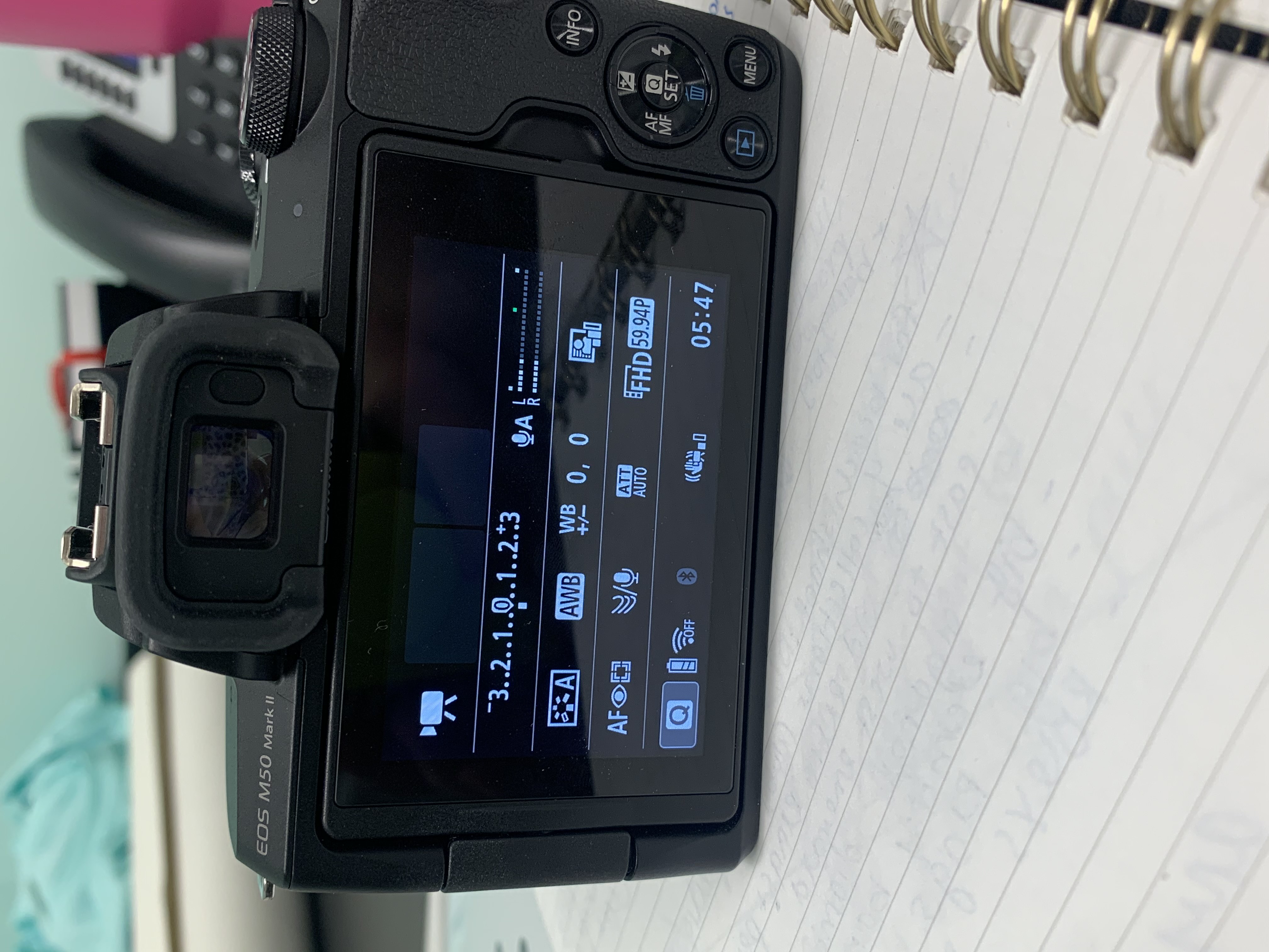 Getting Camera to Stay On Screen When Recording? - Canon Community