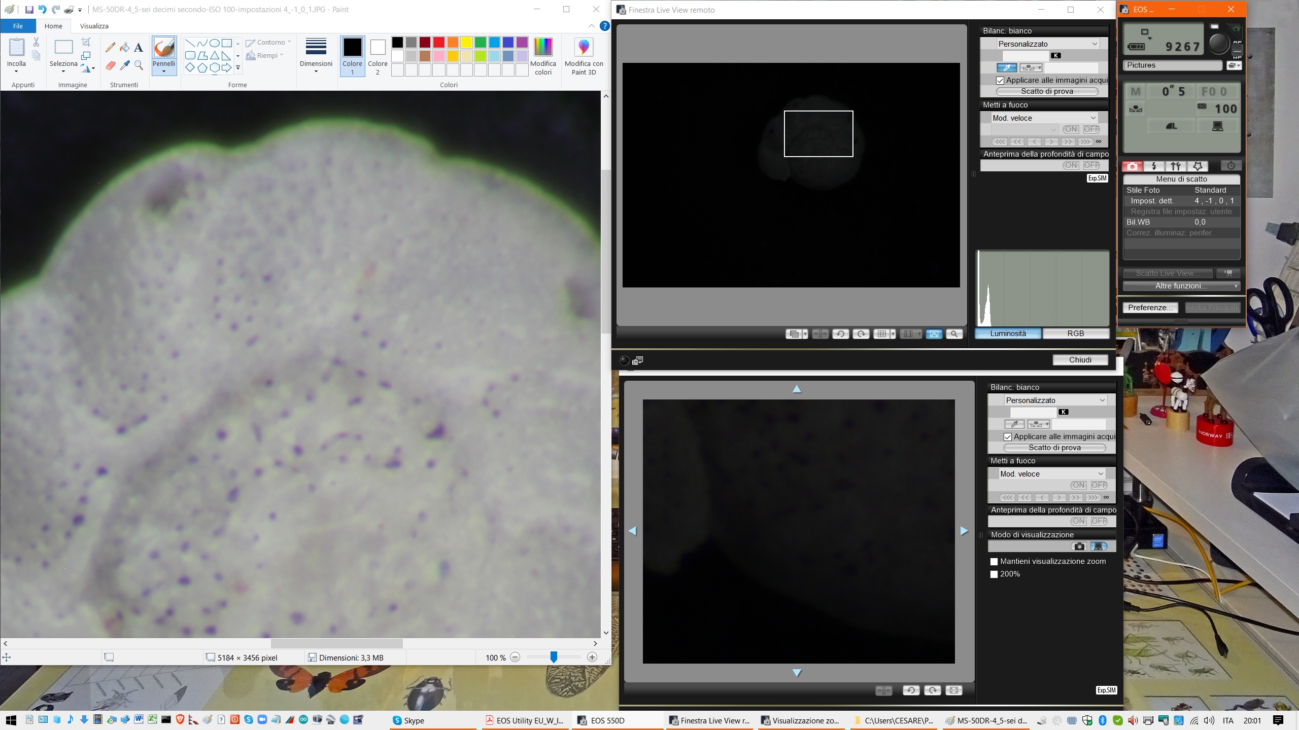Solved: Tethered camera body (no objective) + EOS Utility ... - Canon ...