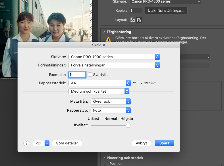 Canon Pro-1000 ICC-profiles and color sync off - Canon Community