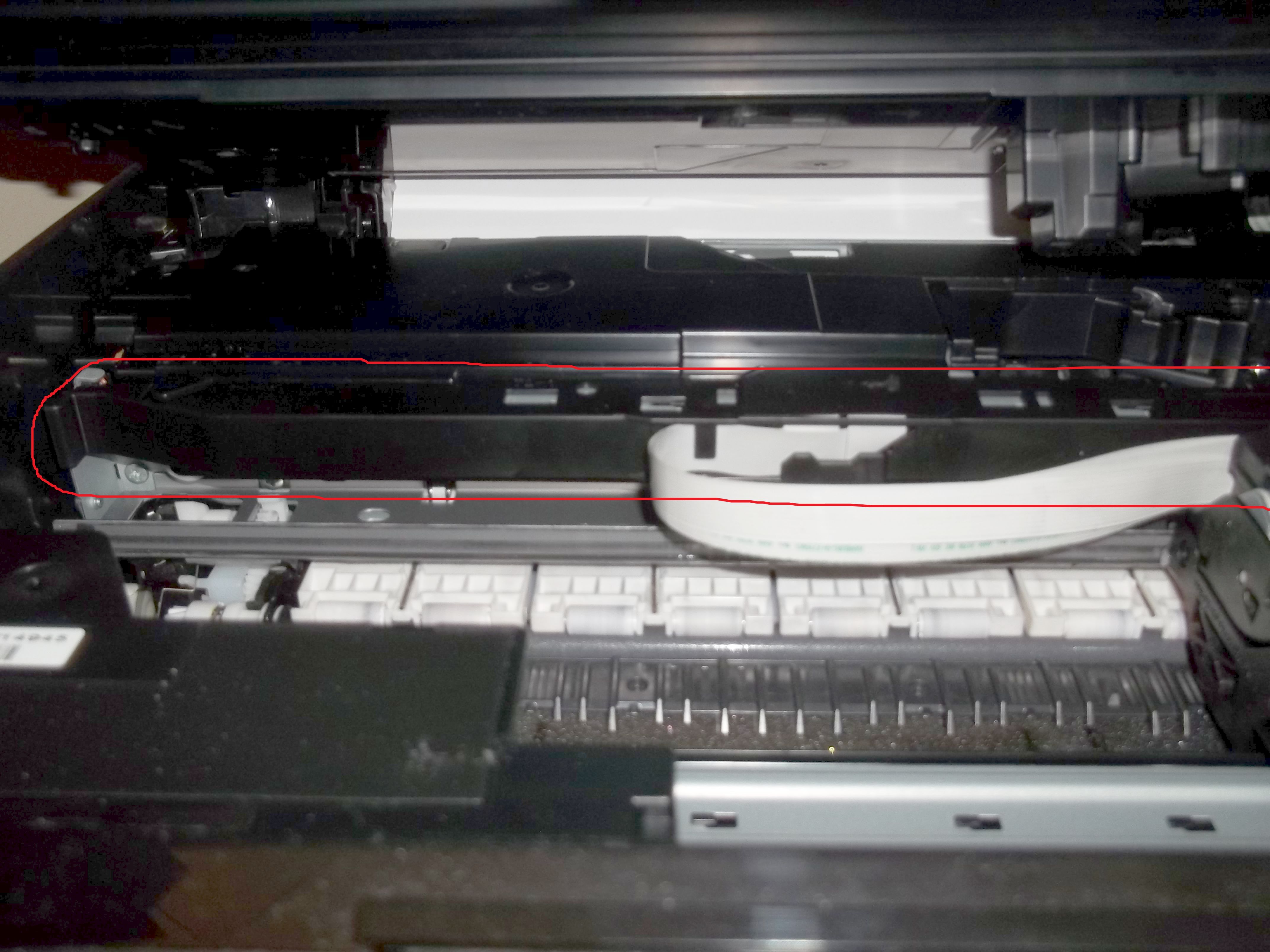 How to access PIXMA TS9020 timing/encoder strip fo... - Canon Community