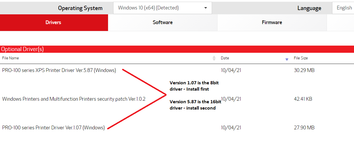 Solved: Can't install Pro 100 driver on new Windows 10 pro... - Canon ...