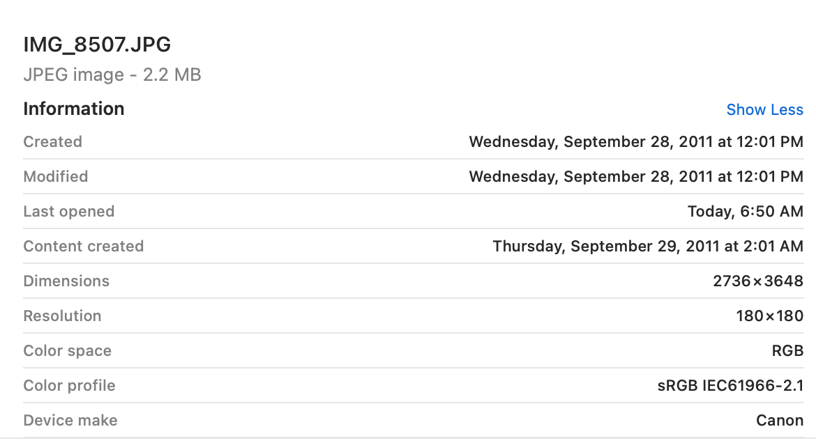 When is the Date Time Original (Date Taken)? Thank... - Canon Community