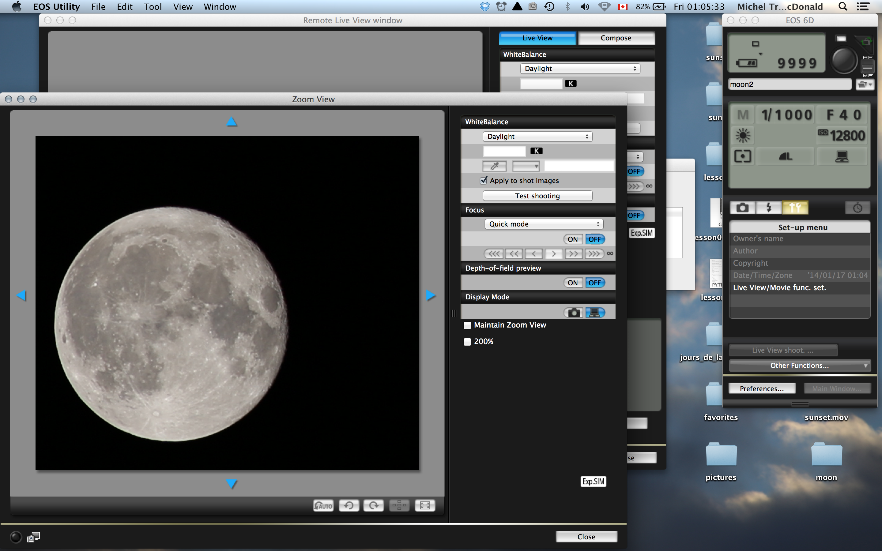 Solved: EOS 6D zoomed remote live view sharper?? - Canon Community