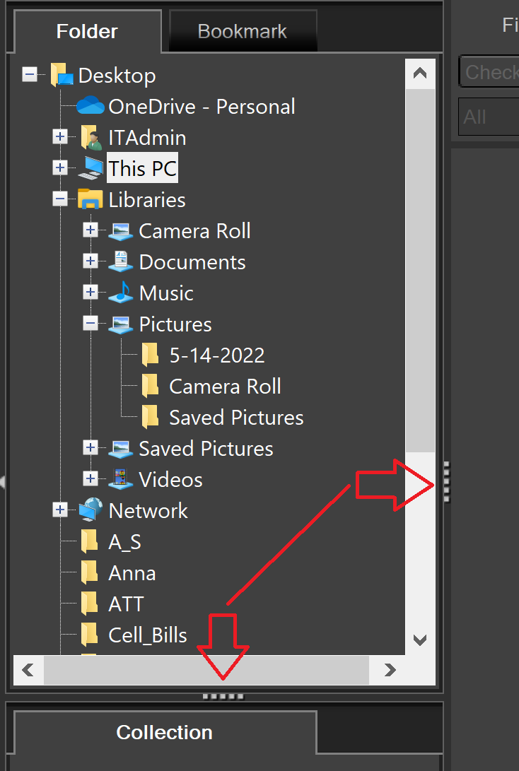 DPP4 Lost the folder selection panel - Canon Community