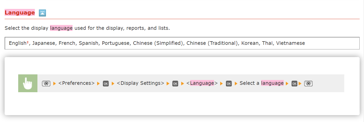 Solved: Canon MF 8580cdw set to wrong language - Canon Community
