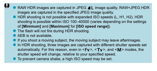 HDR Brackets with Canon RP in RAW? - Canon Community