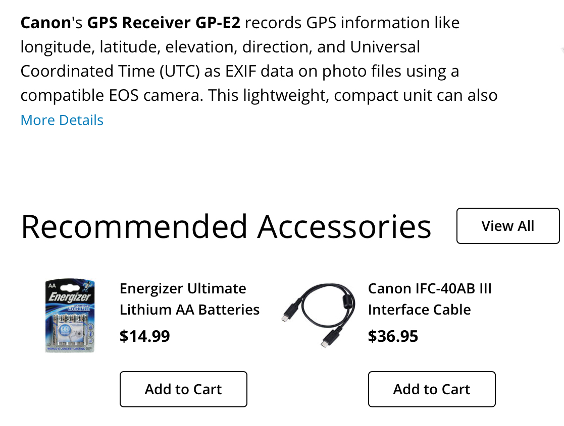 GP-E2, Rebel T5 Compatibility, and things that don... - Canon Community