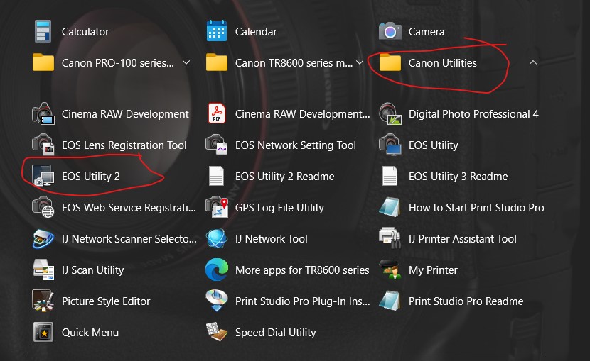 Solved: Computer Says to Install EOS Utility 2 When I Conn... - Canon ...
