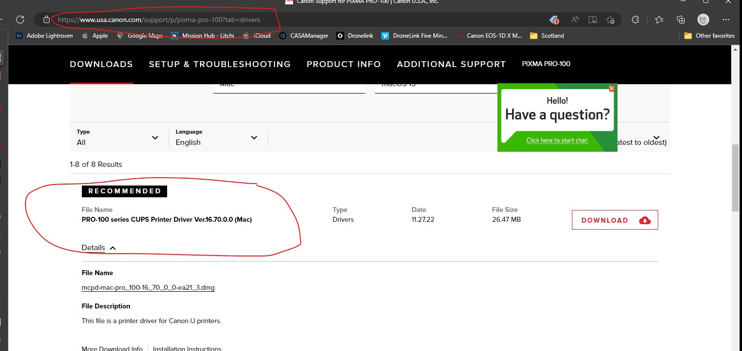 PIXMA PRO-100 Color profile terrible after OS upda... - Canon Community