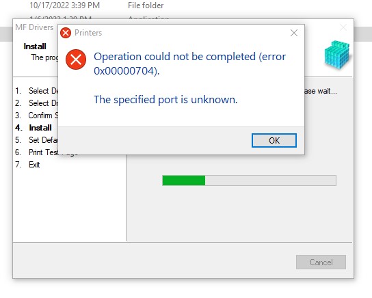 Canon Mf212 printer- can not install drivers prope... - Canon Community