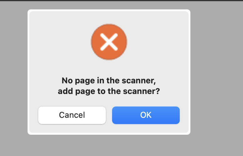 imageFORMULA R40 -"No page found in the feeder, ch... - Canon Community