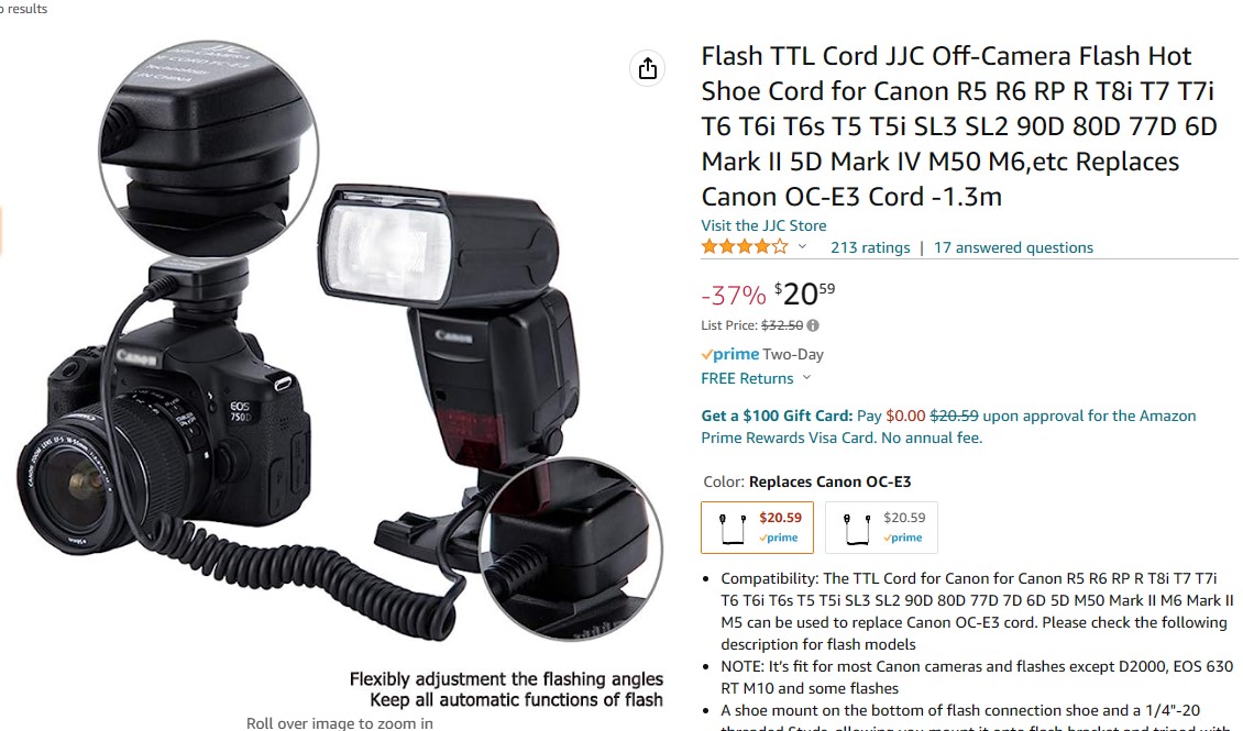 Solved: EOS Rebel T8i Where does a sync cord get plugged i... - Canon ...