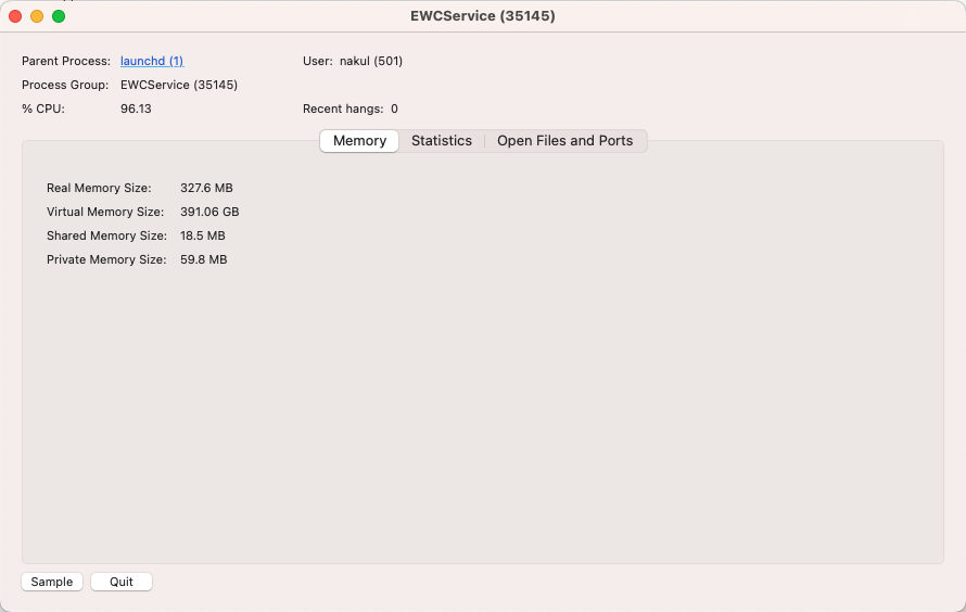 EOS Webcam utility using 100% CPU on Mac - Canon Community