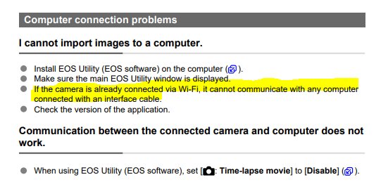 Solved: Tethering Issues - Camera not recognizing computer... - Canon ...
