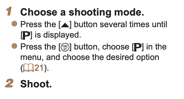 Powershot ELPH 180 shooting modes - Canon Community