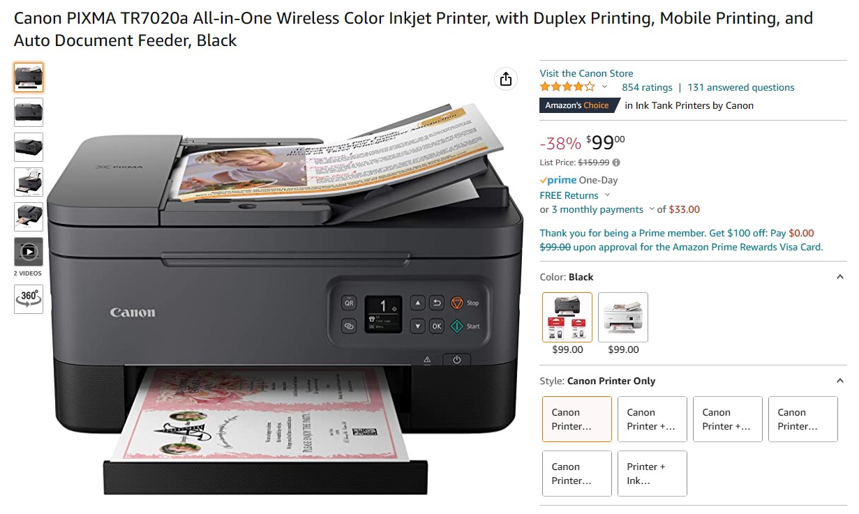 PIXMA TR7020 Power Supply Replacement - Canon Community