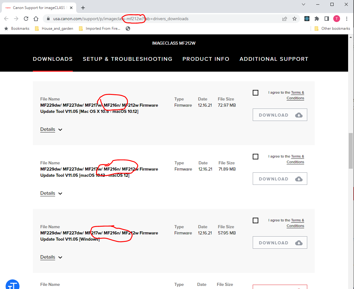Solved: Driver download for MF210 Series - Canon Community