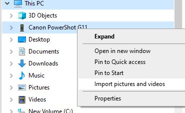 Software to transfer images from PowerShot G11 to ... - Canon Community