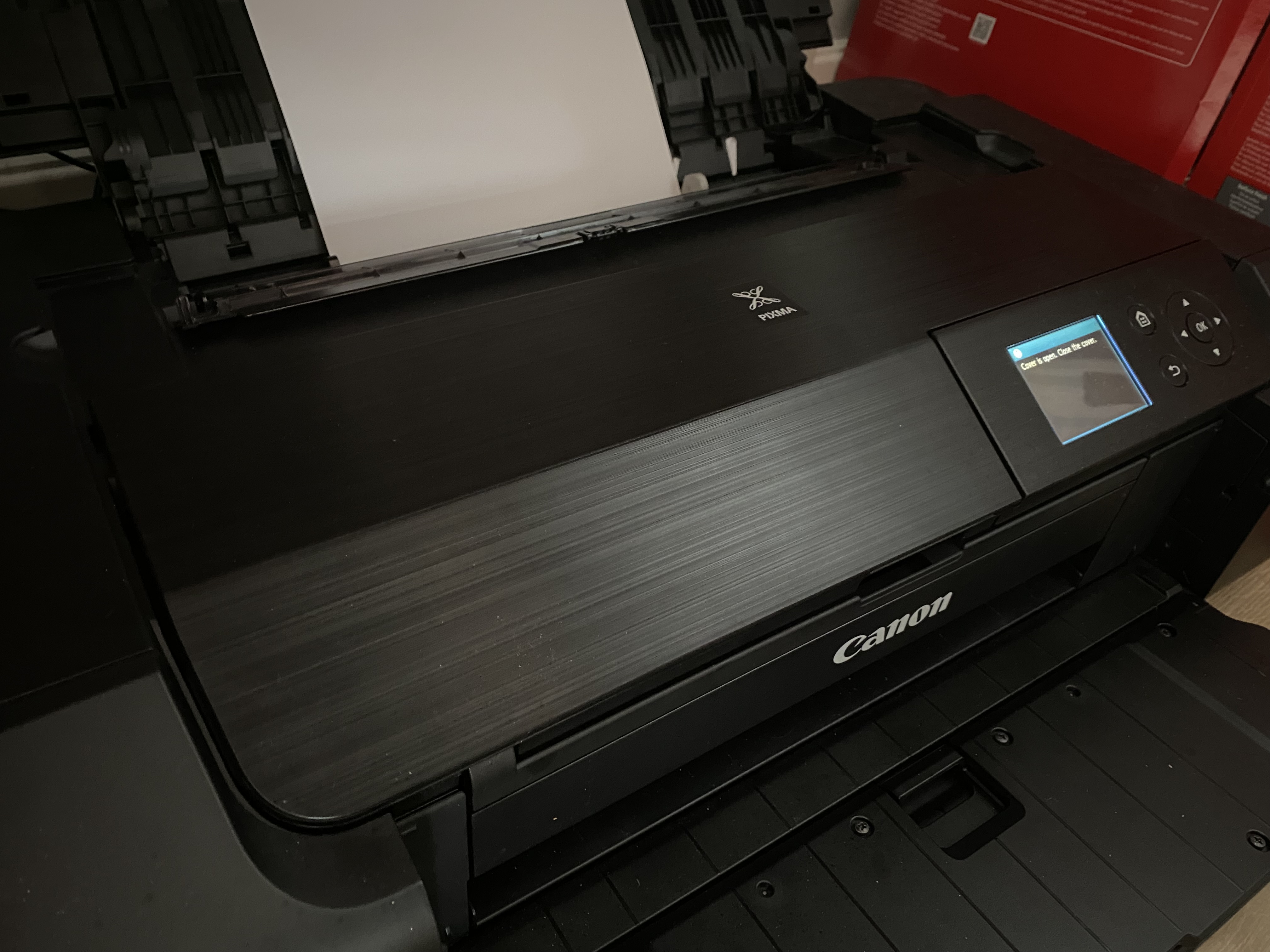 PIXMA PRO-200 - "Cover is open" error message - Canon Community