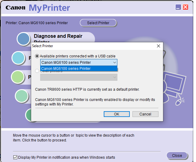 Solved: Re: New Printer TR8620a not showing in Canon My Pr... - Canon ...