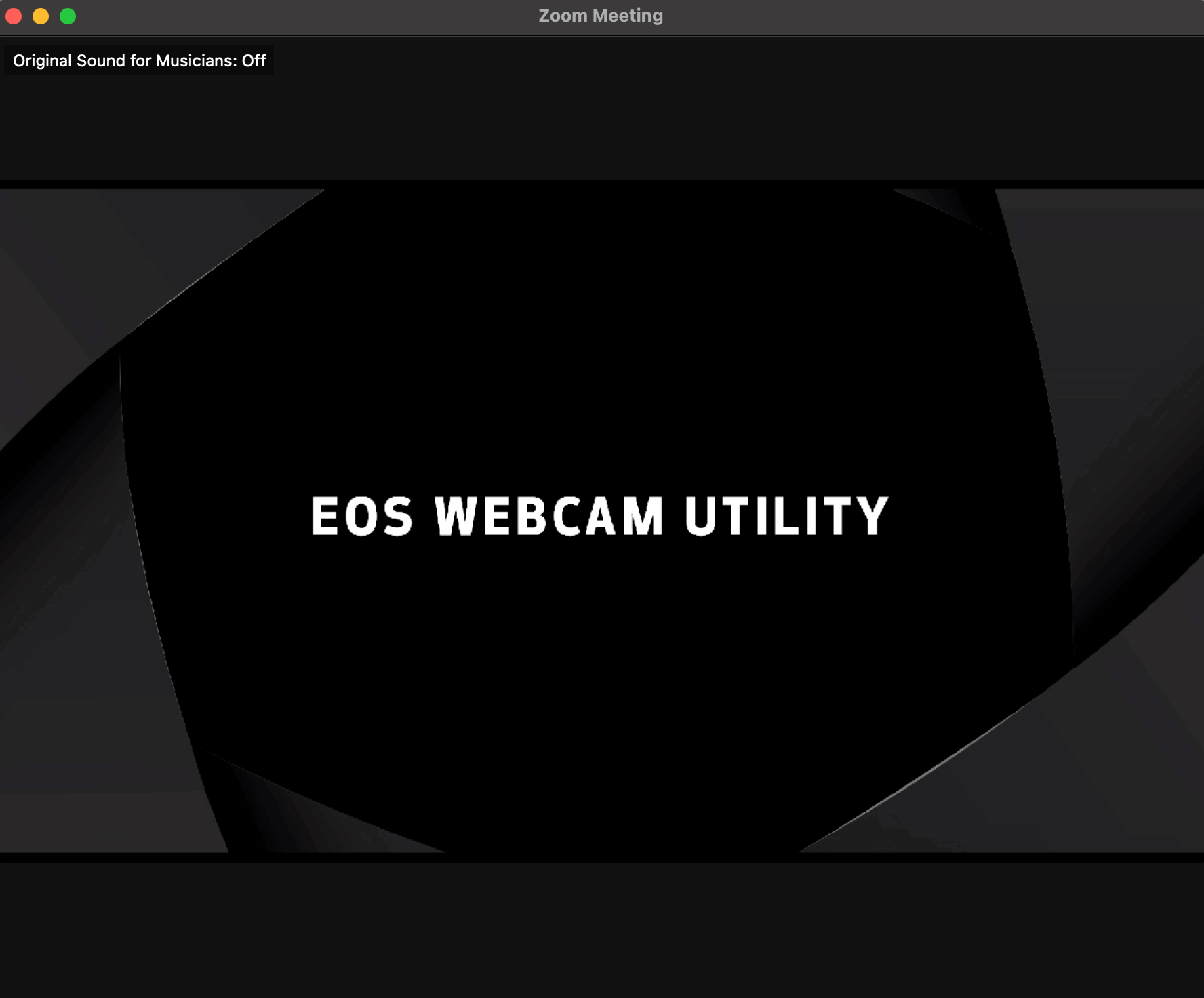 EOS Webcam Utility Not Working on M1 Mac - Canon Community