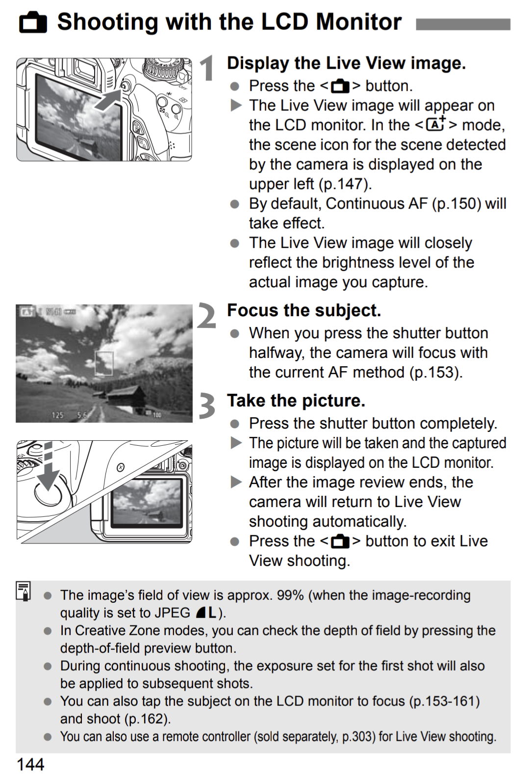 Solved: EOS Rebel T4i only showing view on screen and not ... - Canon ...