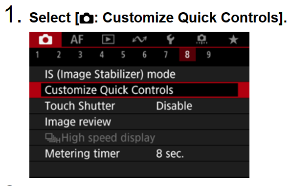 Canon R3 Q functions, Menu Buttons, image playback... - Canon Community