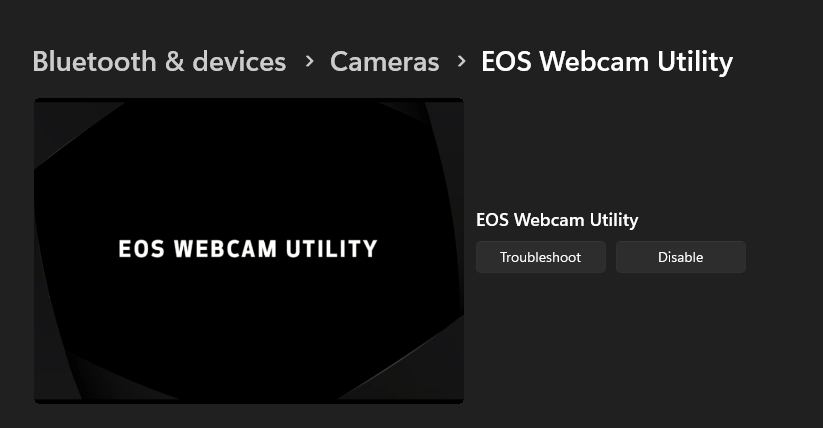 Re: EOS Webcam Utility not working with 80D in win... - Canon Community